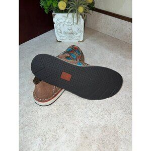Ariat | Shoes | Ariat Womens Cruiser Aztec Boat Shoe Brown Suede ...